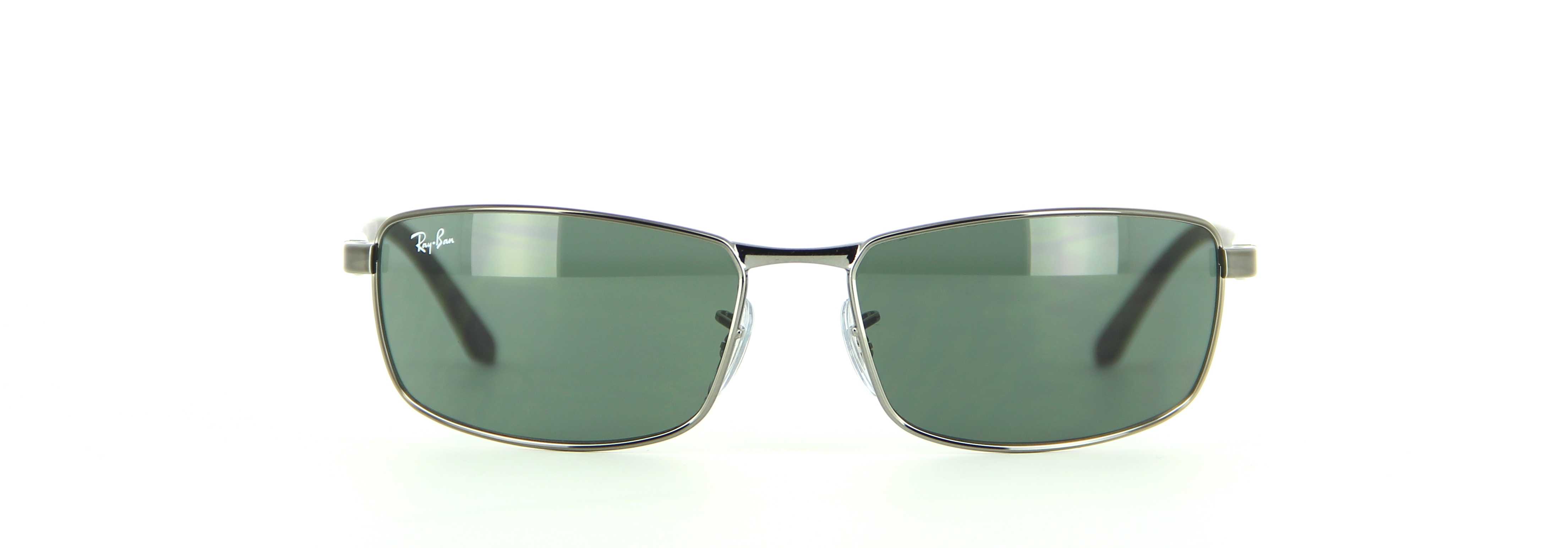 Lunettes de soleil RAY-BAN RB 3498 004/71 61/17 Homme gris Rectangle ...